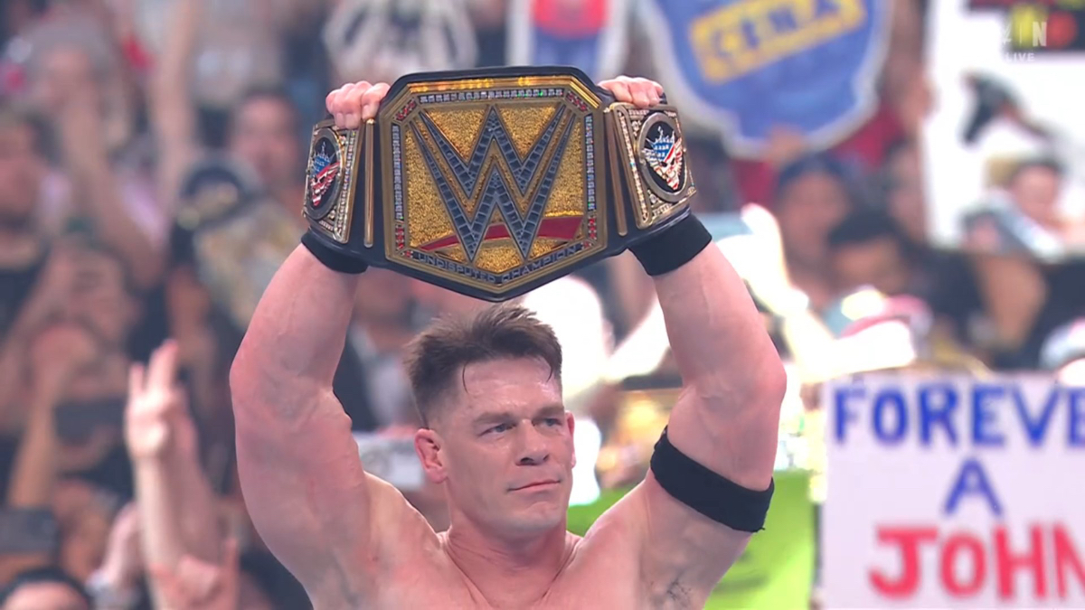 John Cena Wins 17th World Title At WWE WrestleMania 41